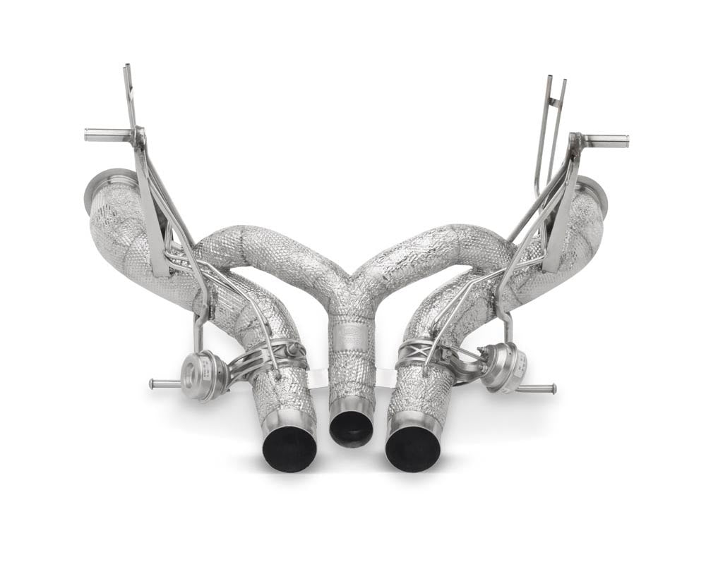 Tubi Style Straight Pipe Exhaust System w/Valve Lamborghini Aventador ...