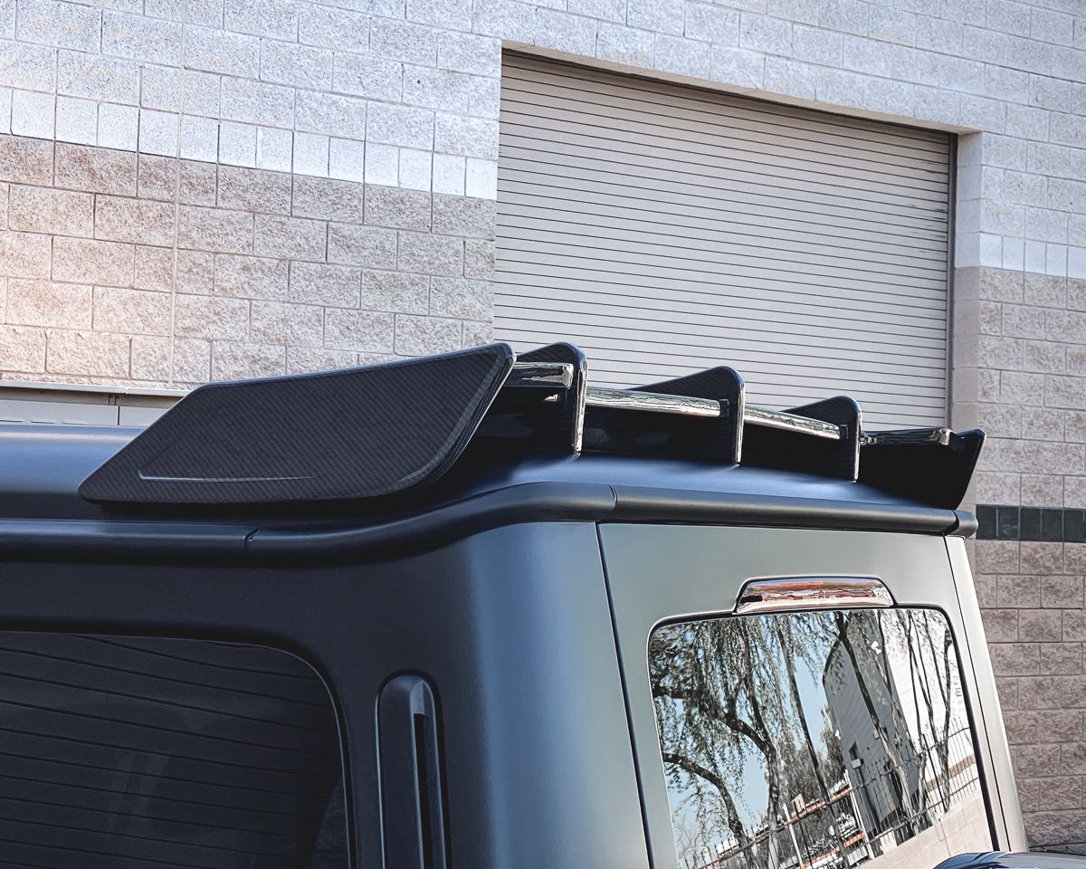 VR Aero Carbon Fiber Roof Spoiler Mercedes G63 AMG 2019+ – AzMotors